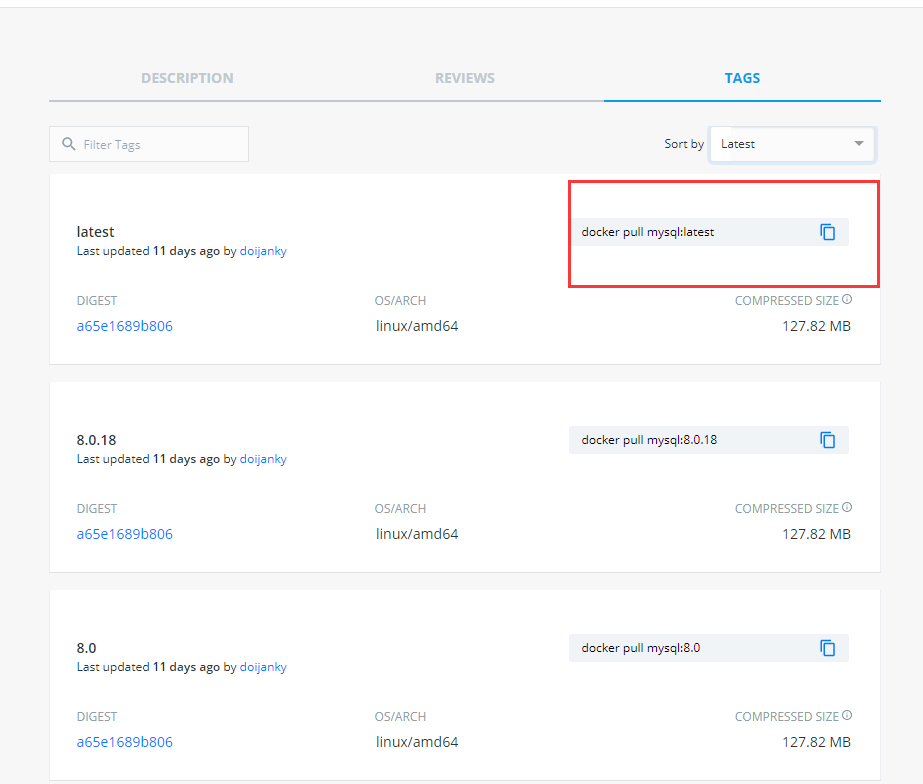 Docker学习 三 Docker安装mysql 公子玄襄blog